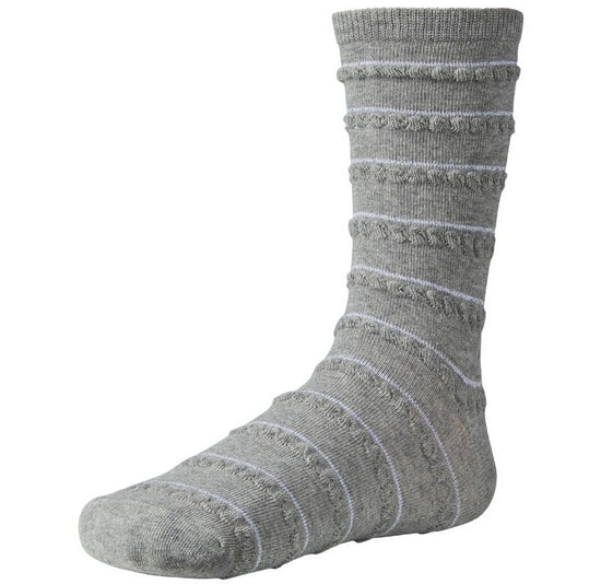 Ysabel Mora - Silver Stripe Socks – tights dept.